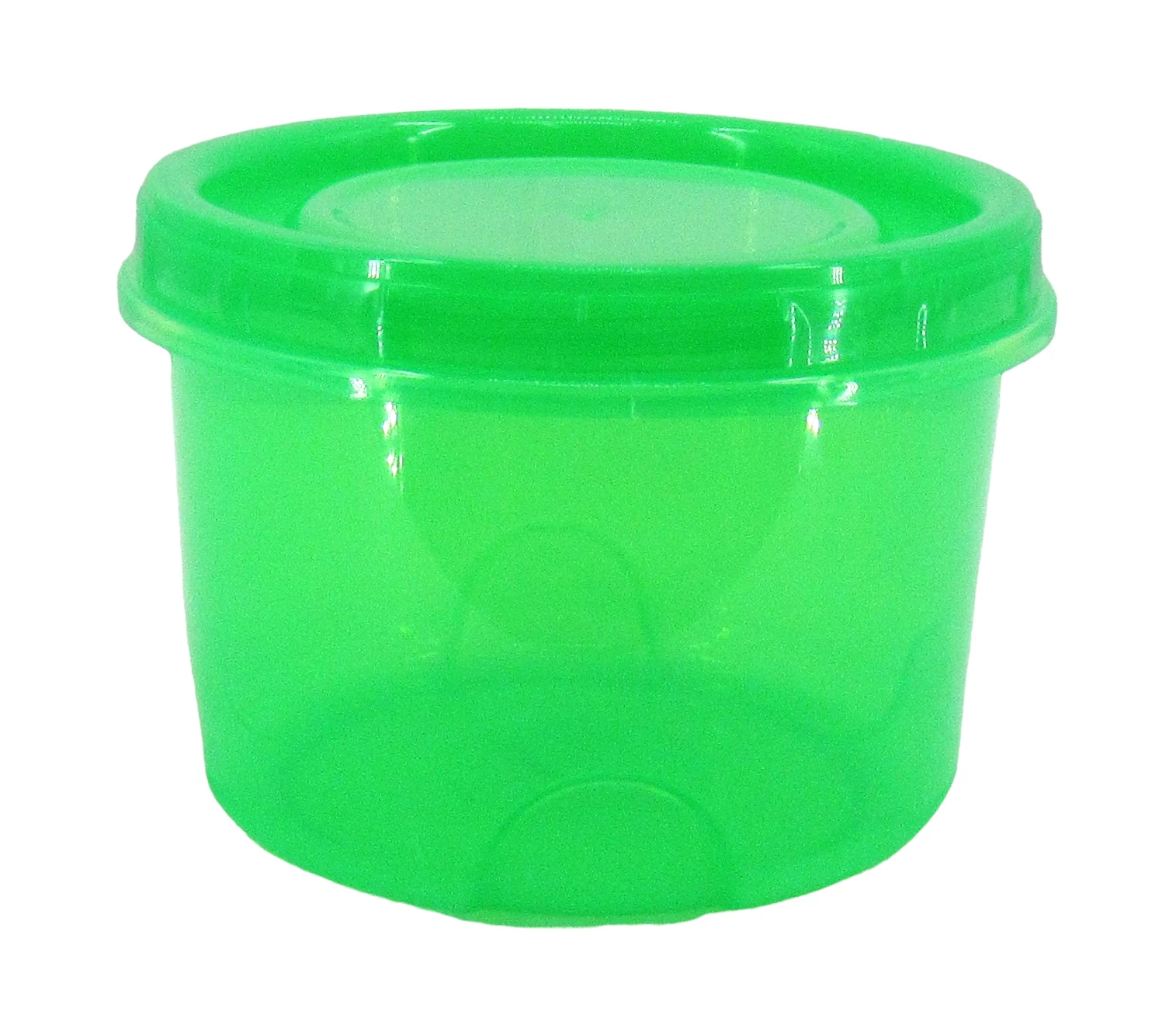 Round Plastic Bowl with Cover - Nandlals